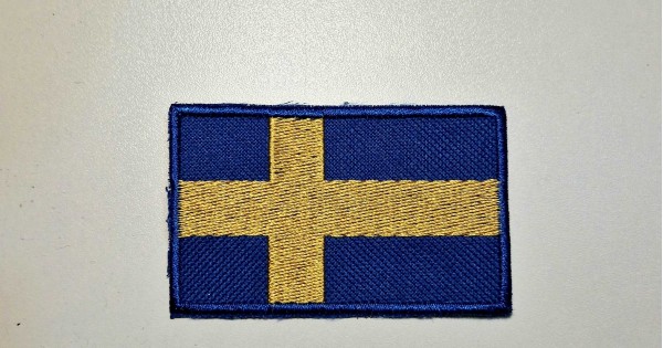 Swedish Flag Patch